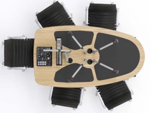 Podcast Desks - AKA Design Podcast Desk for Radio and Vodcast